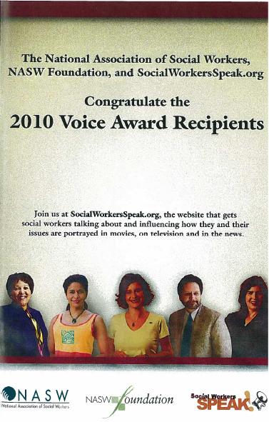 Social Workers Shine at Voice Awards in Los Angeles | Social Workers Speak